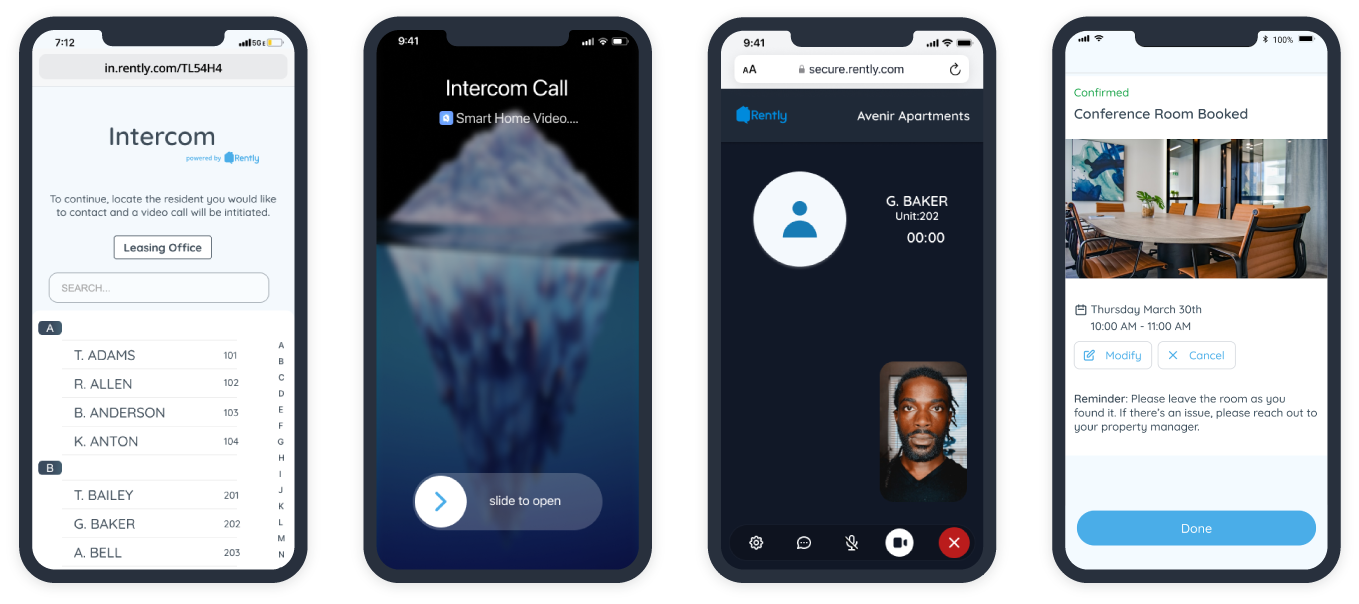 NEW PRODUCT: Rently Access Panel with Intercom - Rently