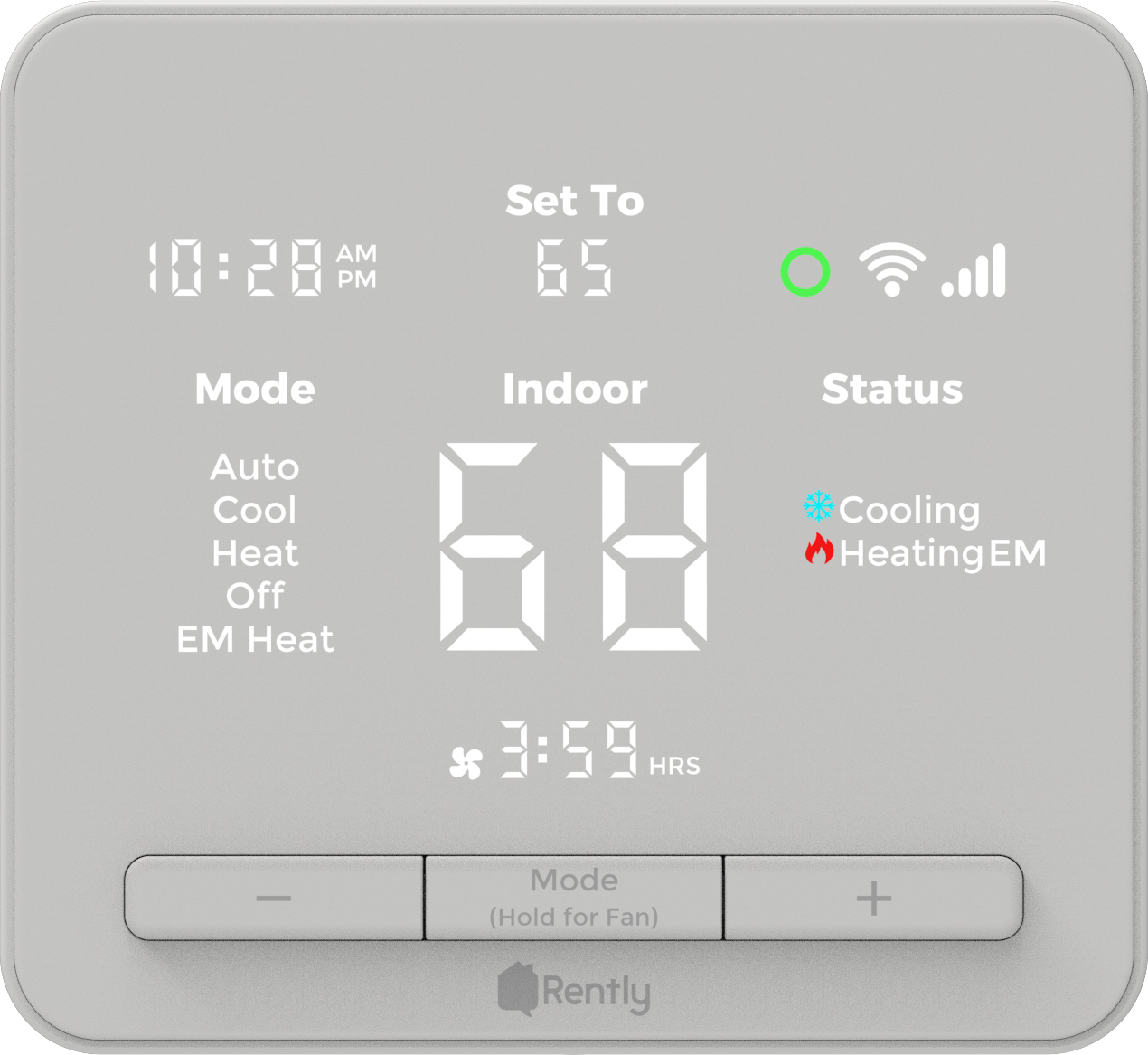 Rently's Smart Hub Pro: A Smart Thermostat and Hub in One - Rently